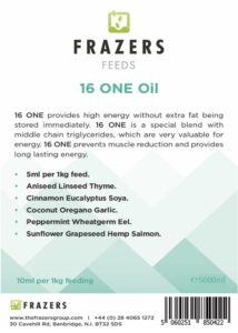 16 in 1 Oil 5000ml Breeder Pack - The Frazers Group